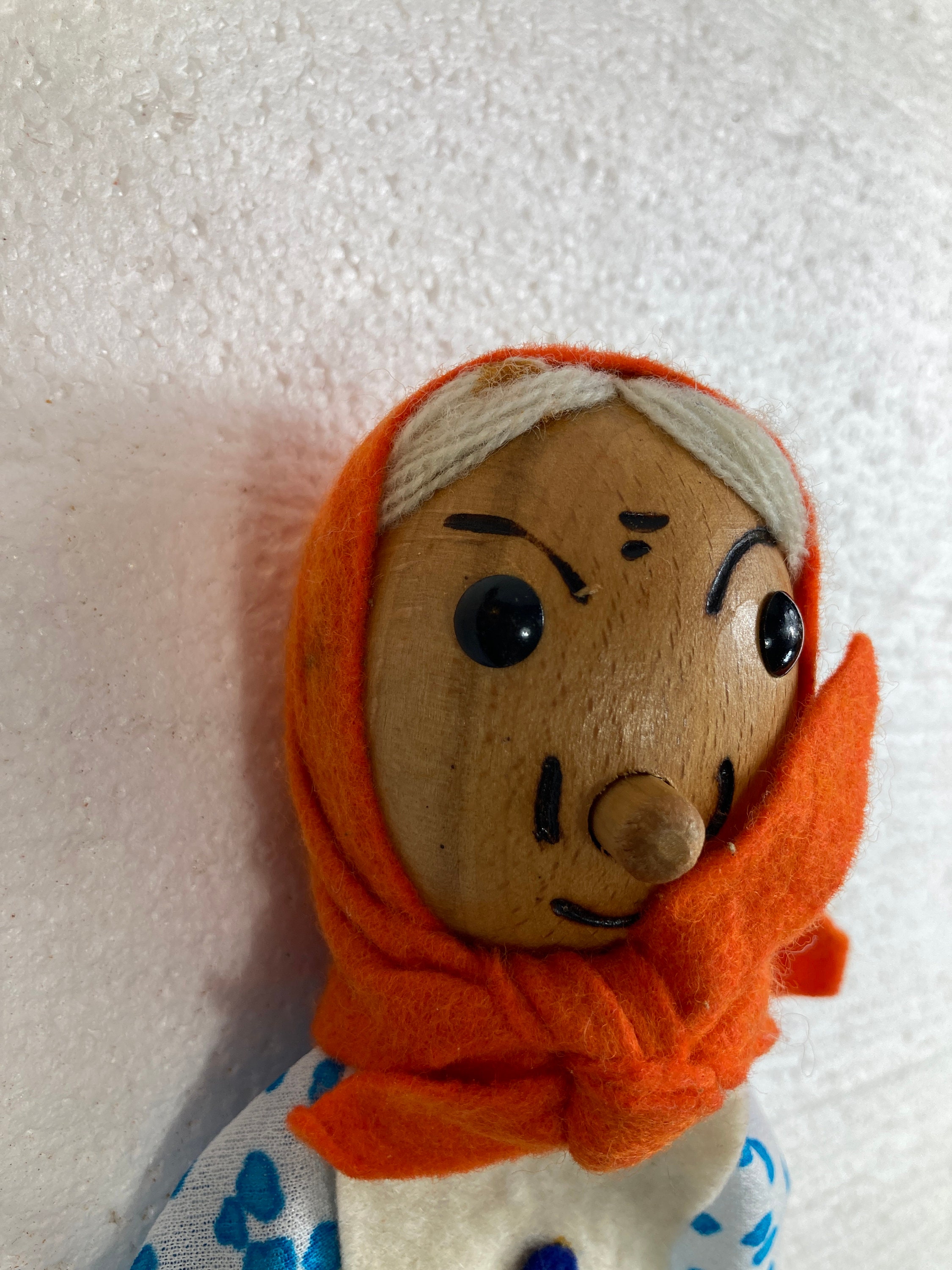 Trio of Hand Puppets Rare Odd Vintage Dracula, Clown, and Beady-eyed ...