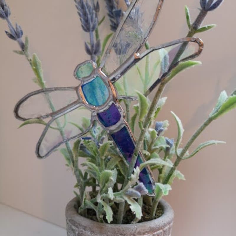 Stained Glass Planters - Etsy