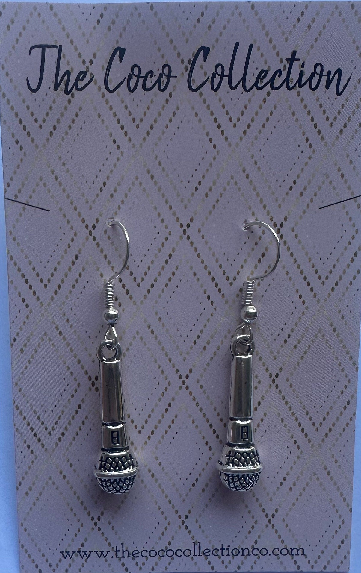 Taylor Swift Inspired Microphone Earrings in Silver Perfect for the ...