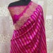 Banarasi Pure Katan Silk Sona Rupa Stripe Saree Handloom Banarasi Pure ...