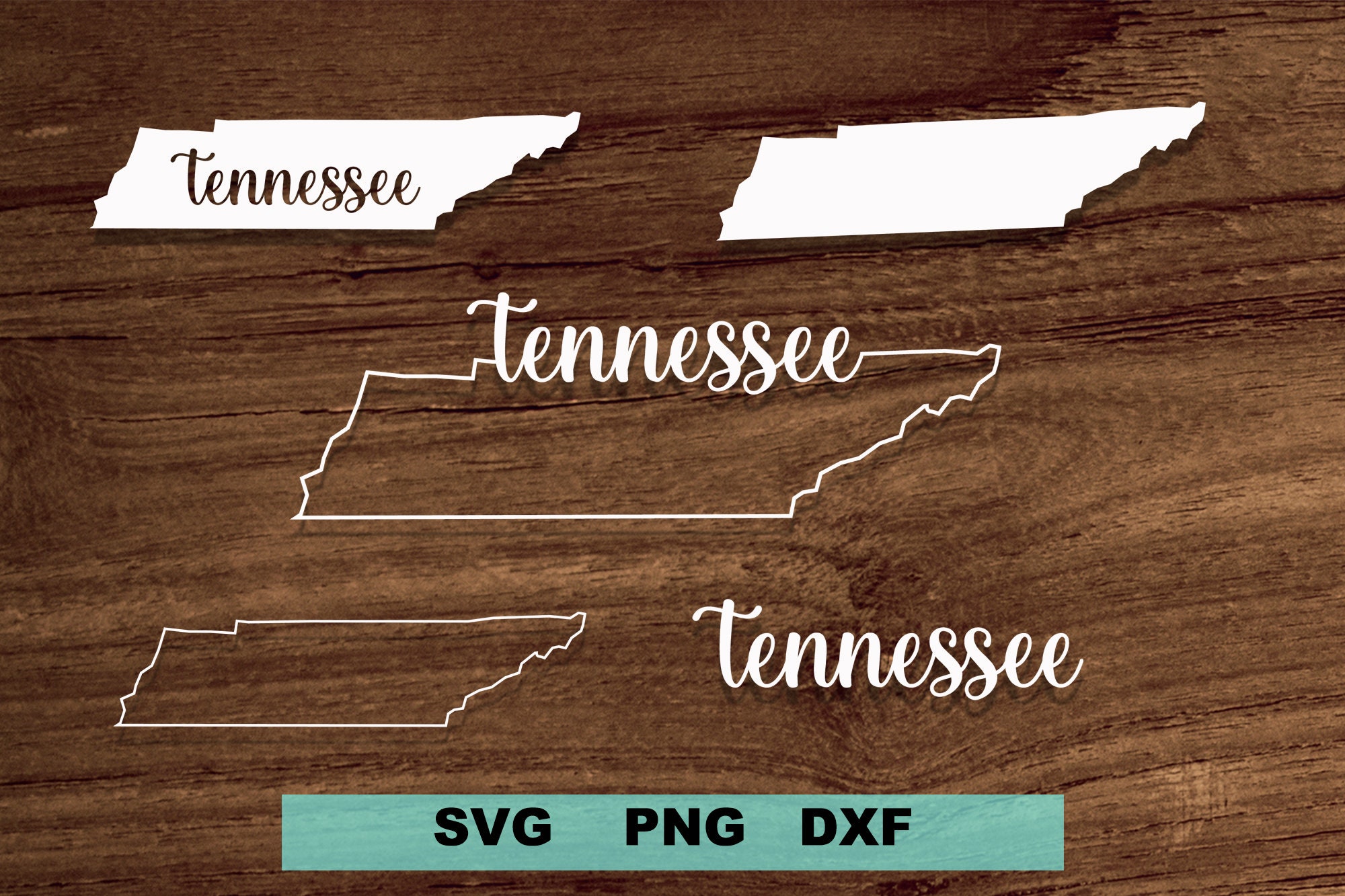 Tennessee Sate Outline Svg Cricut File Tennessee State Map - Etsy