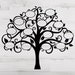 Family Tree 4 Members Svg, Family Heart Tree Svg/png.dxf File, Family ...