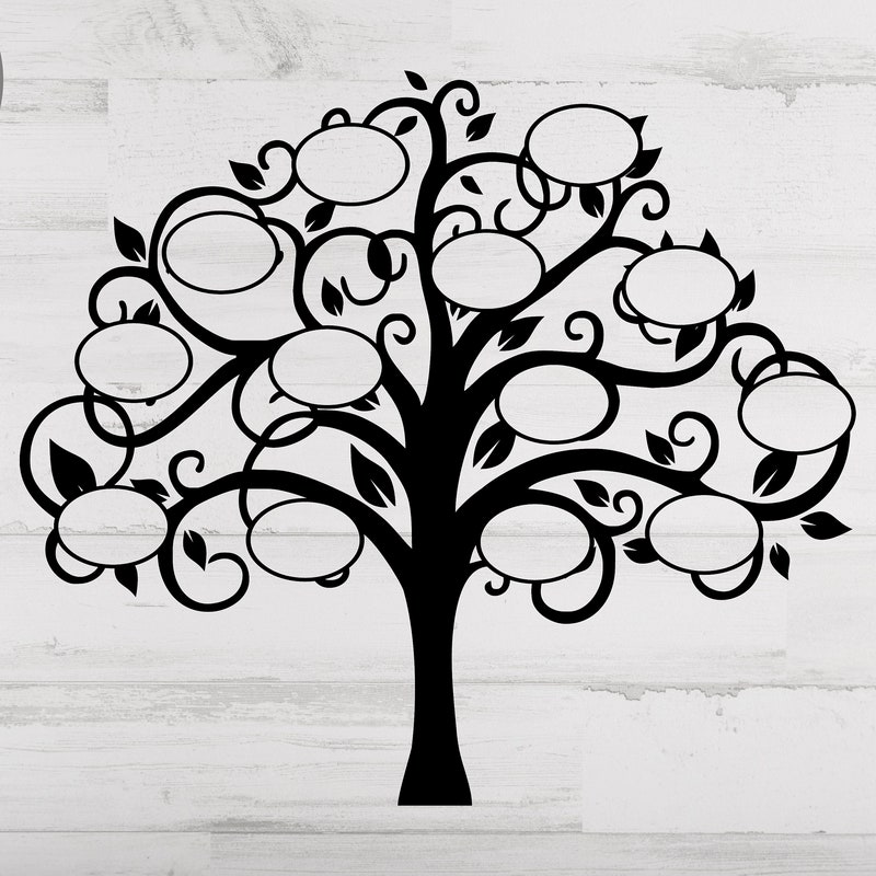 Svg Family Tree - Etsy