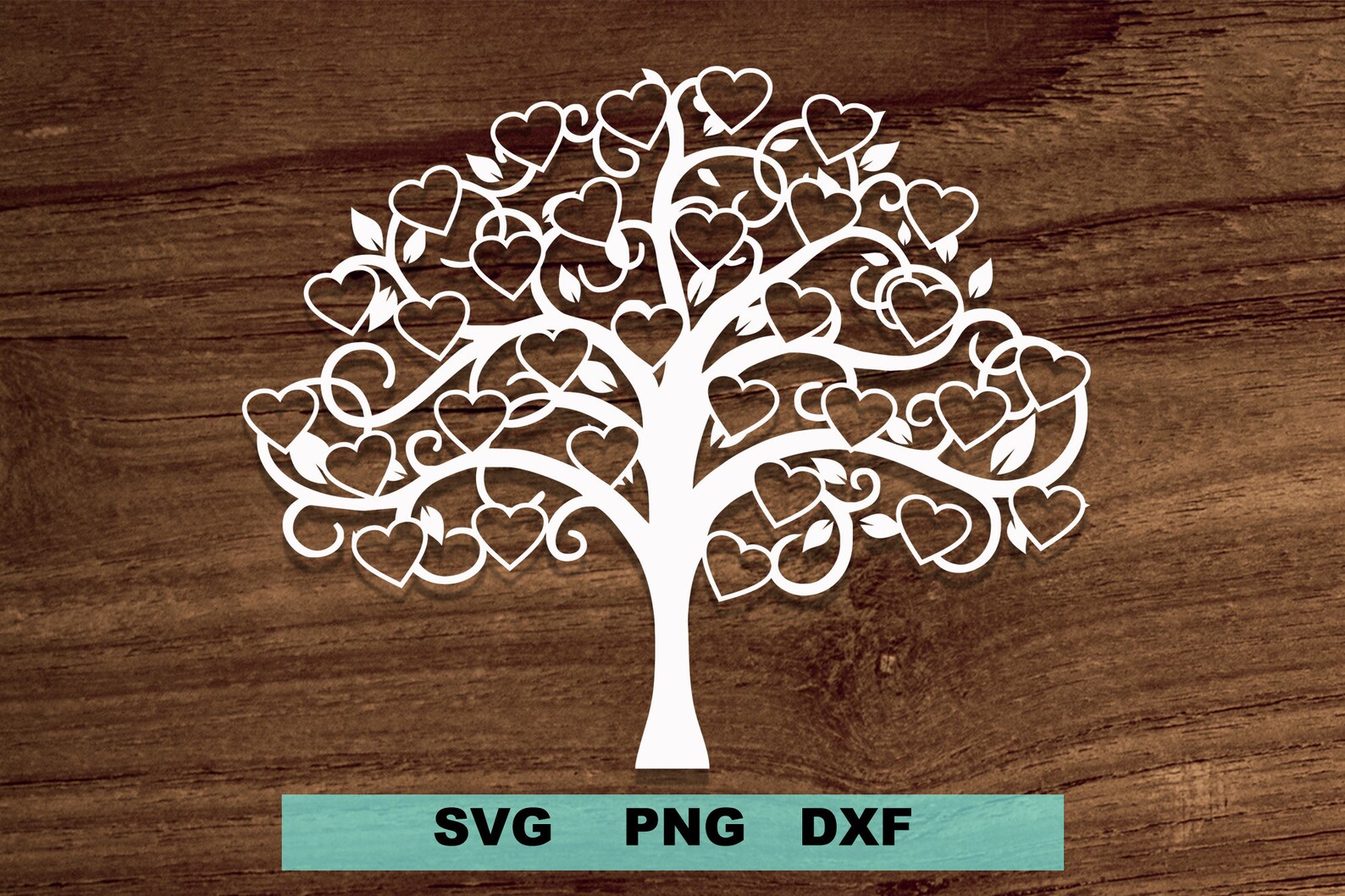 Family Tree Svg Family Heart Tree Svg/png.dxf File Family - Etsy