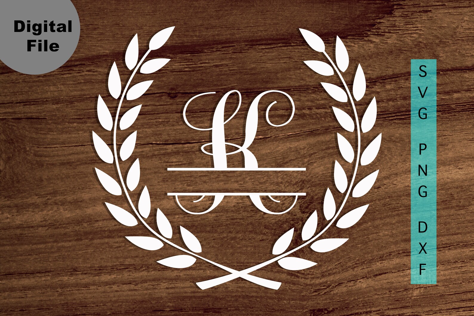 Split Letter Monogram SVG Family Monogram Svg/png/dxf File | Etsy