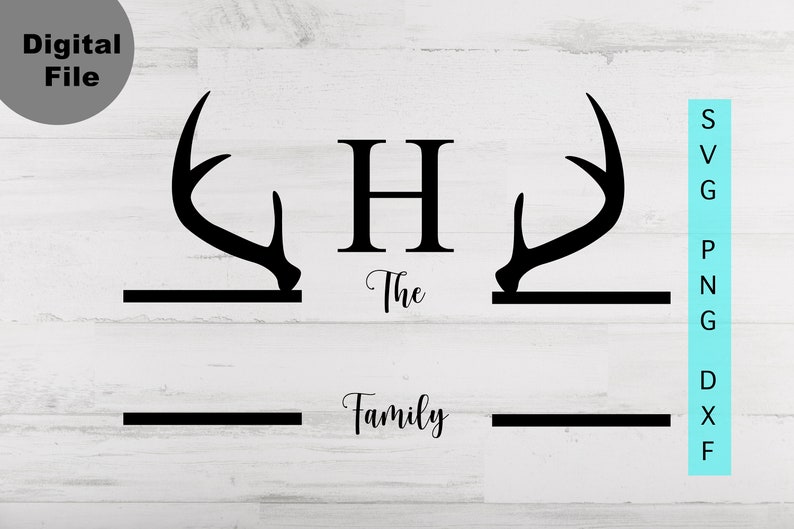 Family Sign Svg, the Family Name Svg/png/dxf File, Alphabet H Frame ...