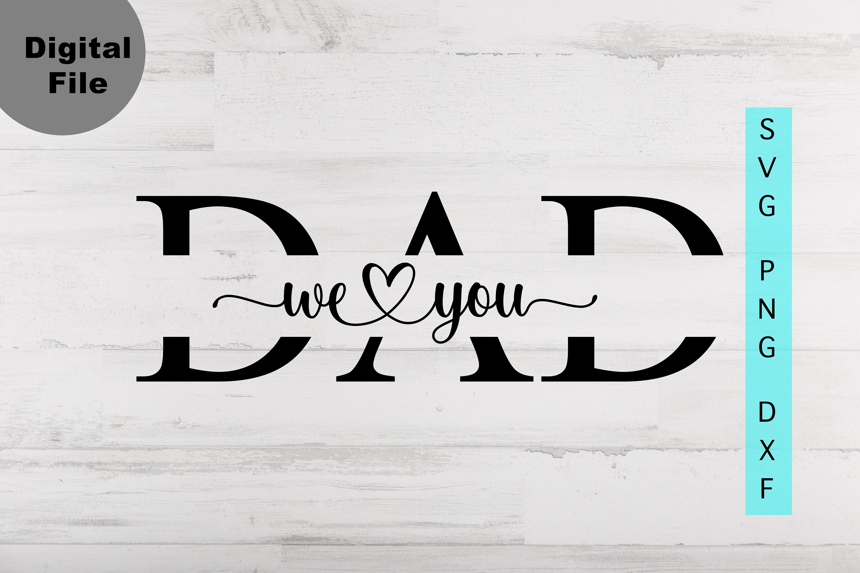 Split Dad Monogram Svg/png.dxf File Split Dad With Names Svg - Etsy