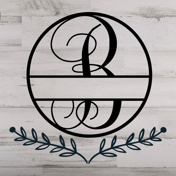 Fancy Letter B Stencil - Etsy