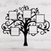 Family Tree 5 Members Svg, Family Tree Square Svg/png/dxf File, Family ...