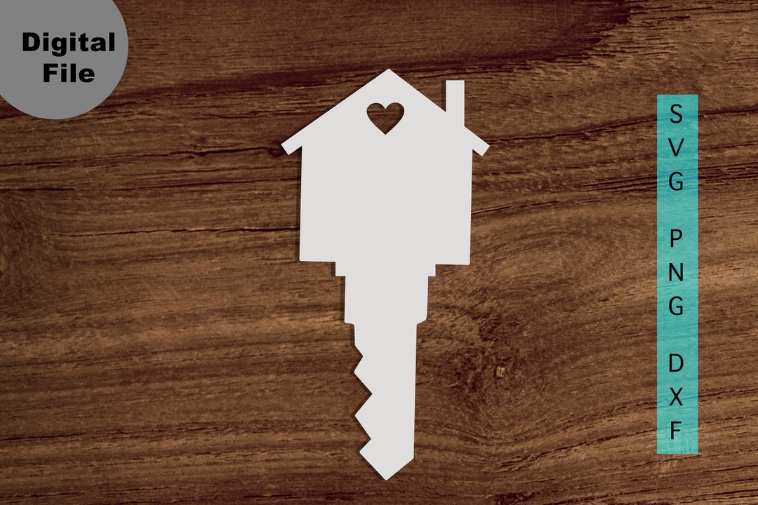 House Key Ornament Svg, First Christmas in New Home Svg Cutfile for ...