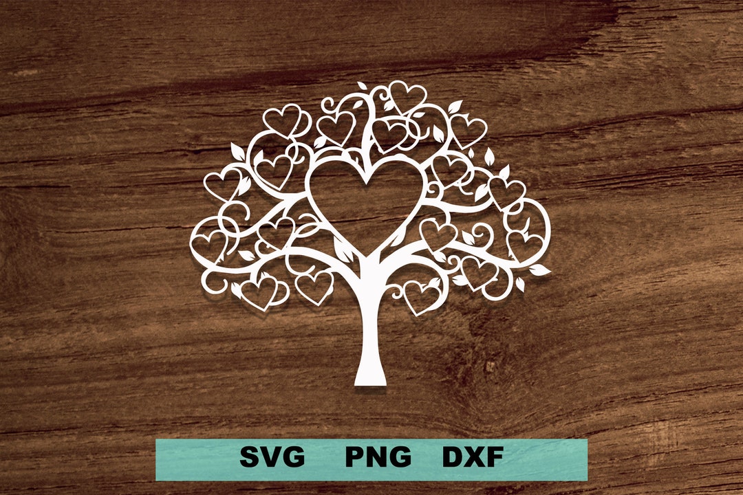 Family Reunion 18 Members Svg Family Heart Tree Svg/png/dxf - Etsy