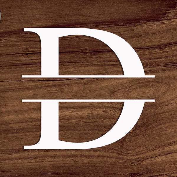 Monogram D - Etsy