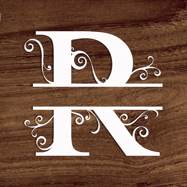 Monogram Frame - Etsy