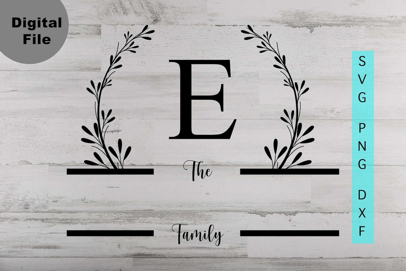 Family Sign Svg Last Name Svg/png.dxf File Alphabets A to Z | Etsy