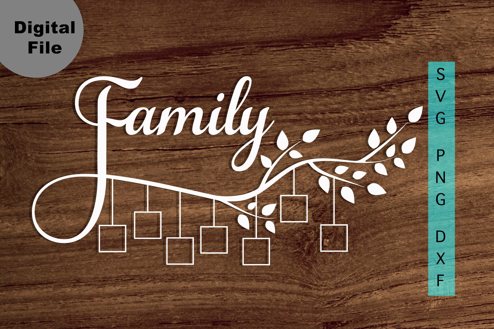 Family Tree Branch 2 - 13 Members Svg Bundle, Family Tree Svg/png.dxf ...