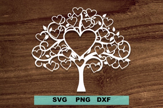 Family Heart Tree Svg Cut File 23 Members Family Reunion Svg - Etsy