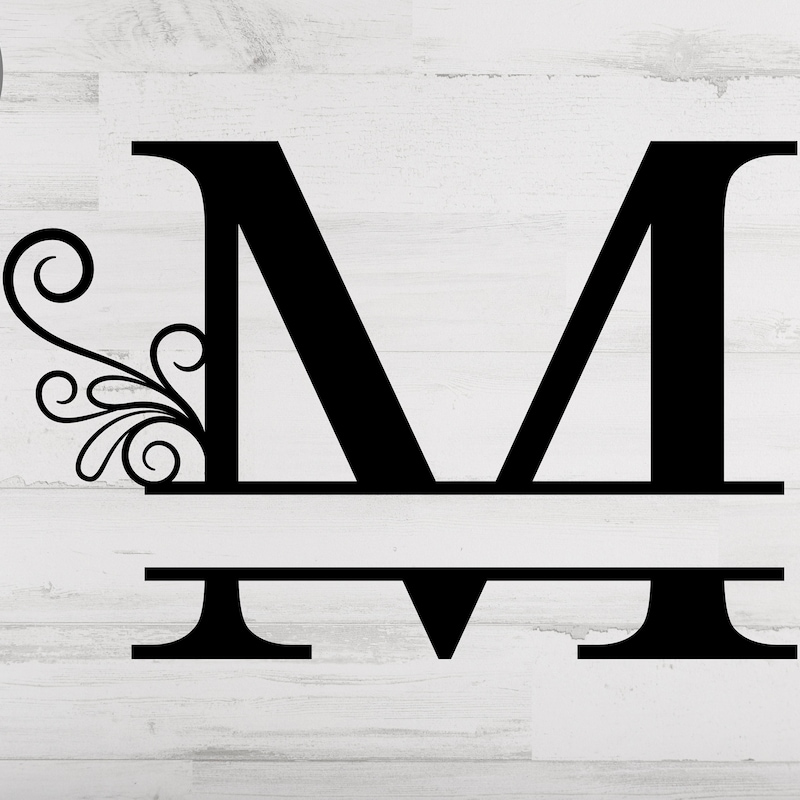 M Monogram - Etsy