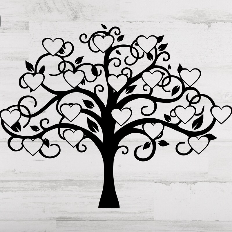 Family Tree Svg - Etsy