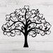 Family Tree 7 Members Svg, Family Heart Tree Svg/png.dxf File, Family ...