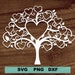 Family Tree 15 Members Svg, Family Heart Tree Svg/png/dxf File, Family ...