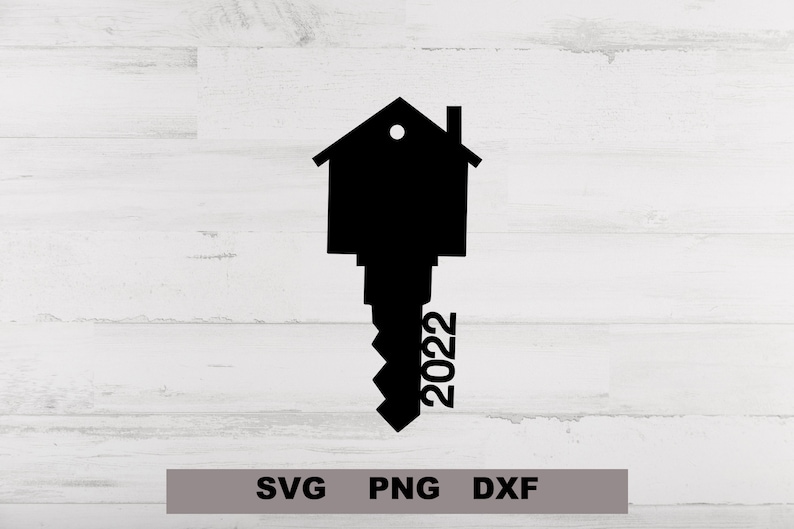 House Key Ornament Svg First Christmas in New Home Svg - Etsy