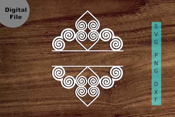 Hmong Border SVG Cut File Hmong Monogram Svg/png/dxf File | Etsy