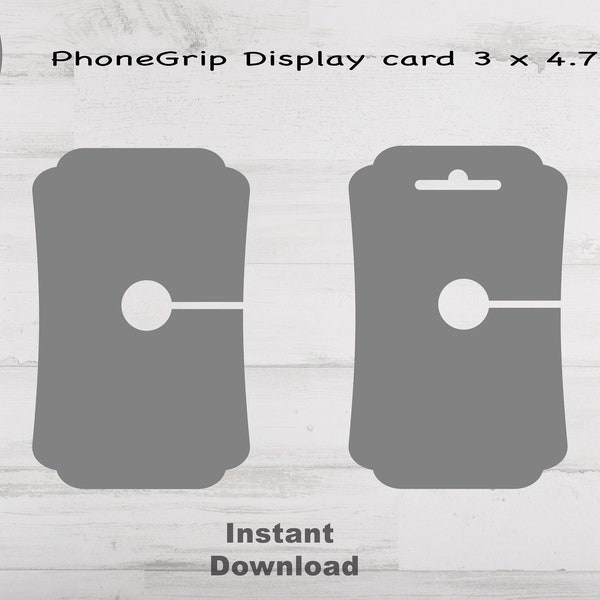 Phone Grip Template Svg - Etsy