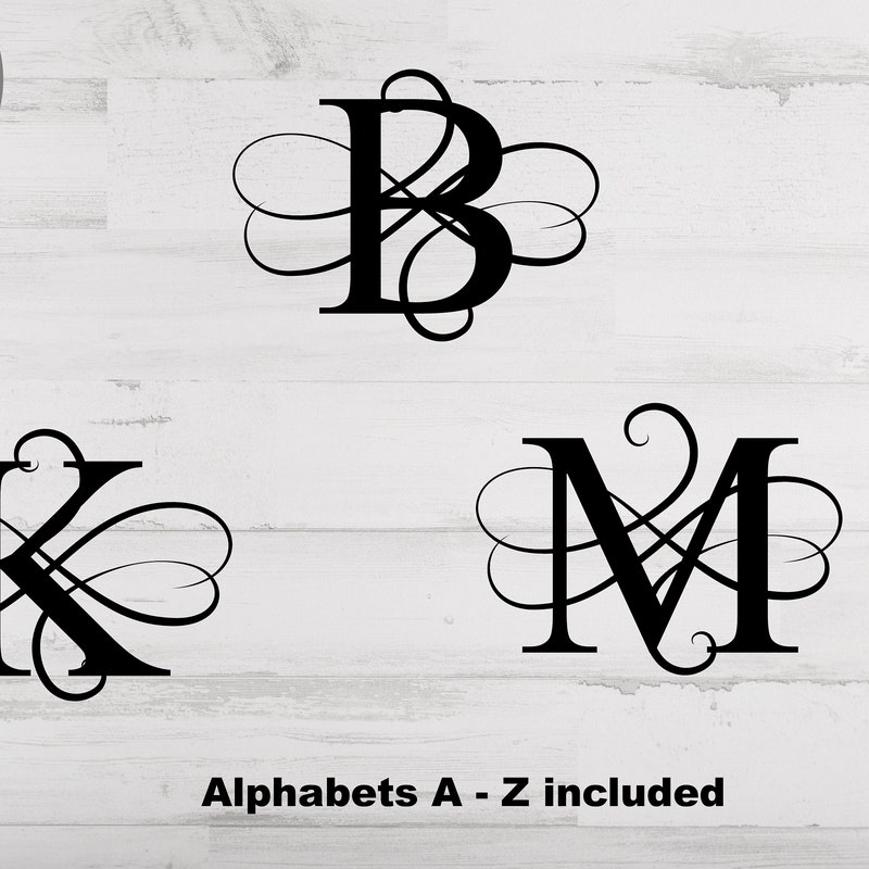 Monogram Svg - Etsy
