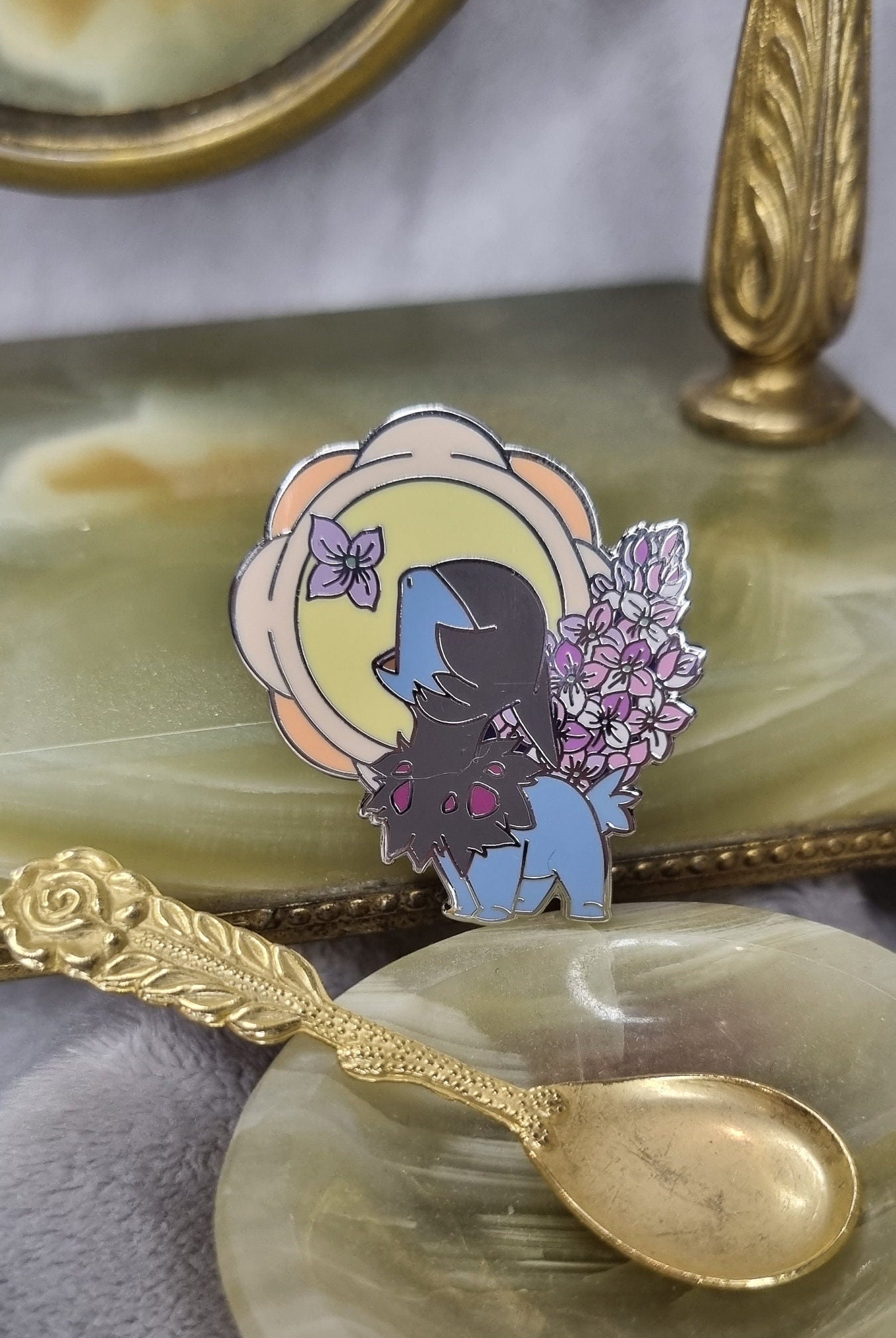 Pokémon Enamel Pin Deino - Etsy