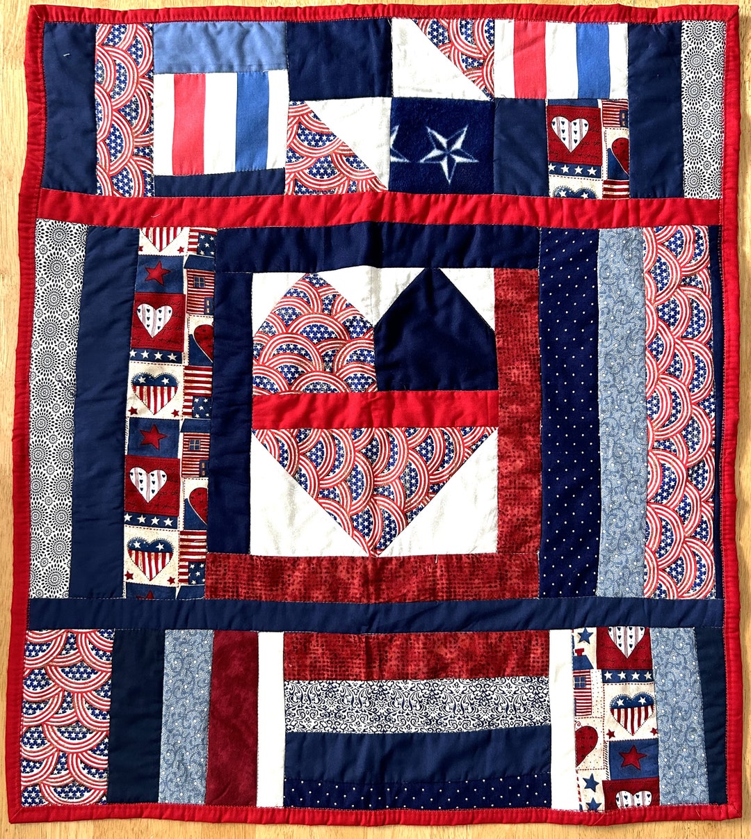 New Year, Inauguration American Flag Love Quilt President Gifts - Etsy