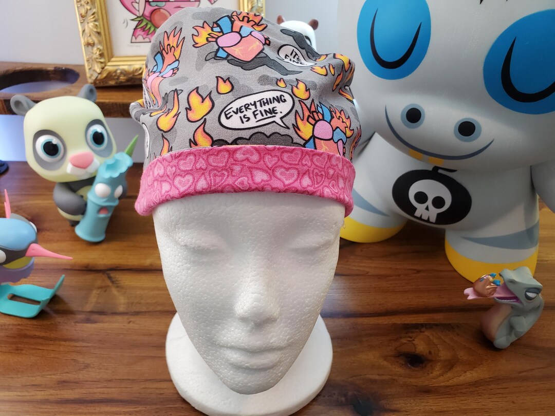 STEMI on Fire Everything is Fine With Coordinating Fabric Pixie Style ...