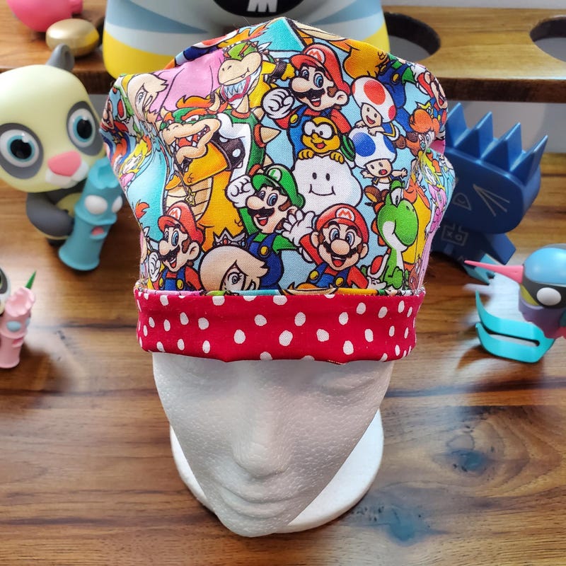 Mario Cap - Etsy