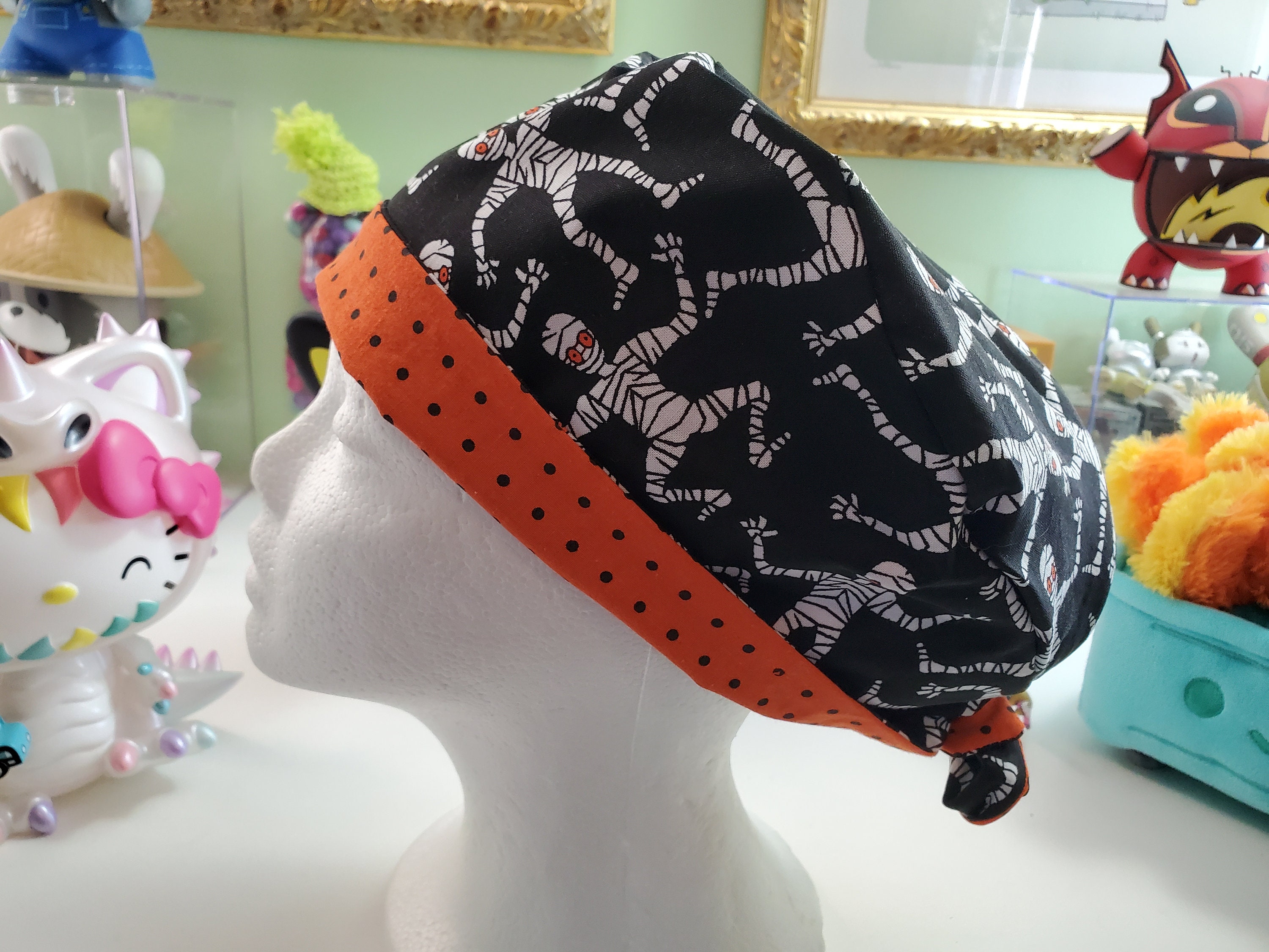 Halloween Mummy's With Coordinating Fabric Pixie Scrub - Etsy