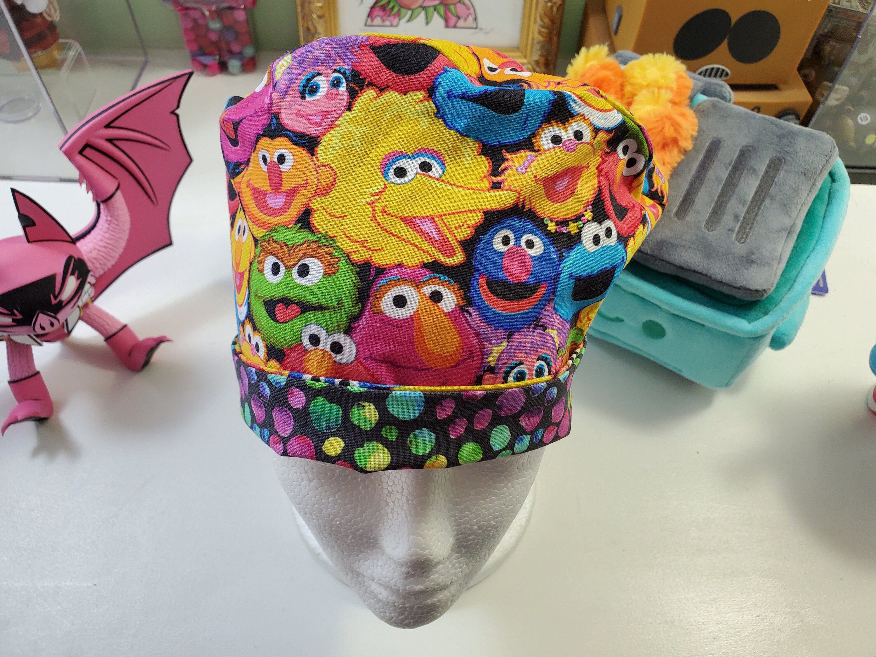 Sesame Street Friends With Coordinating Fabric Pixie Style - Etsy