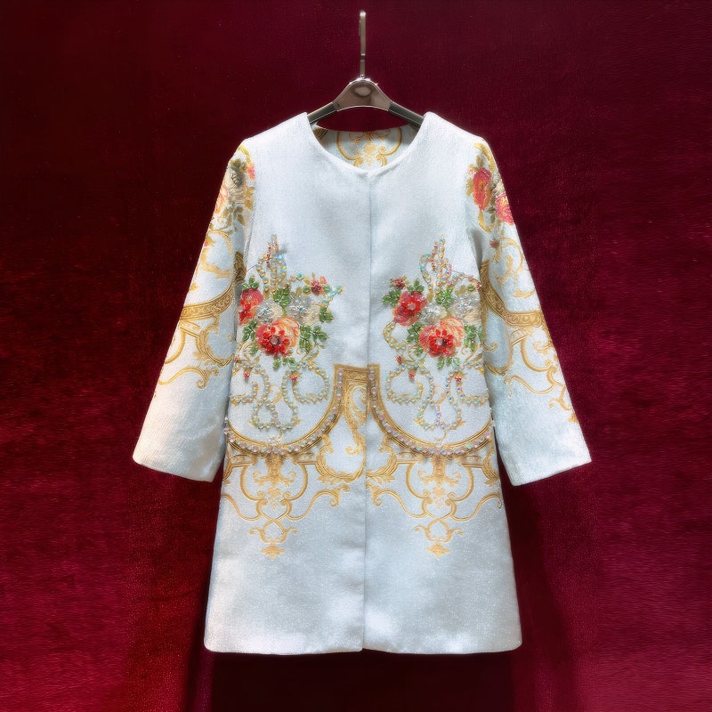 Beaded Silk Jacket - Etsy