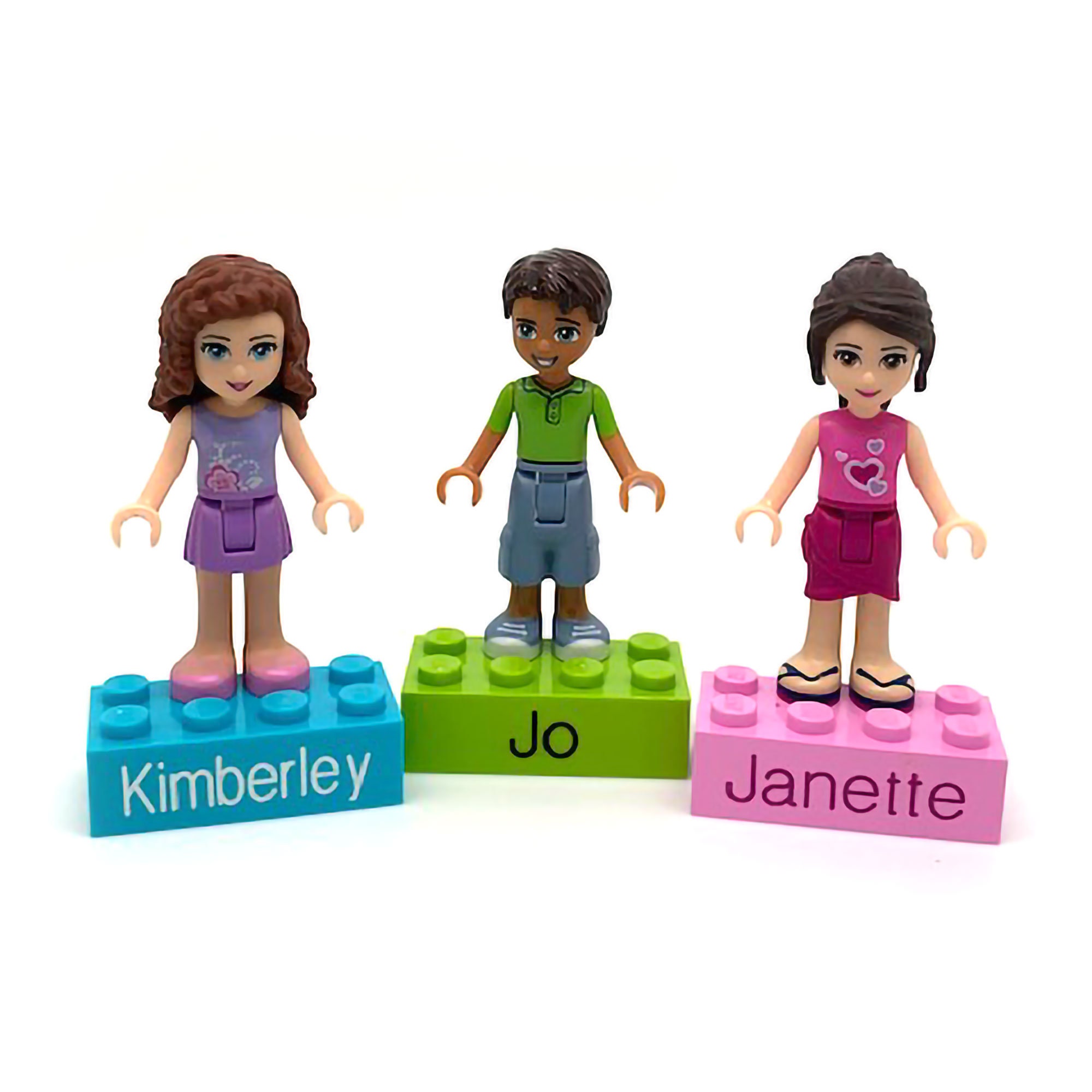 Personalised Friends Minifigure made using up-cyled LEGO® | Etsy