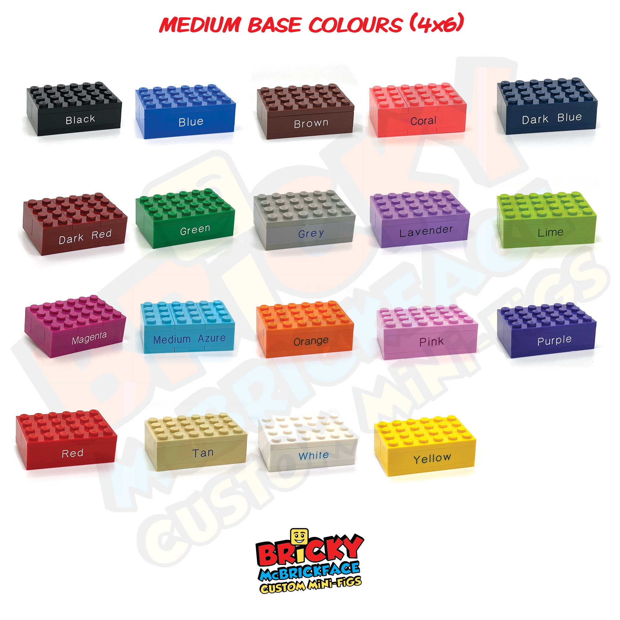 Two Personalised Mini-figure With Baby on Personalised Bricks - Etsy UK