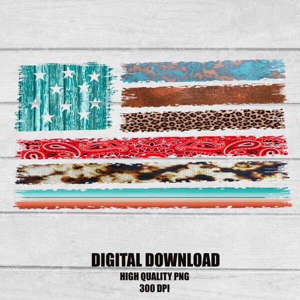 Rustic American Flag - Etsy