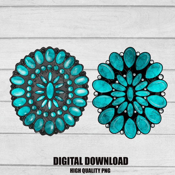 Western Conchos - Etsy