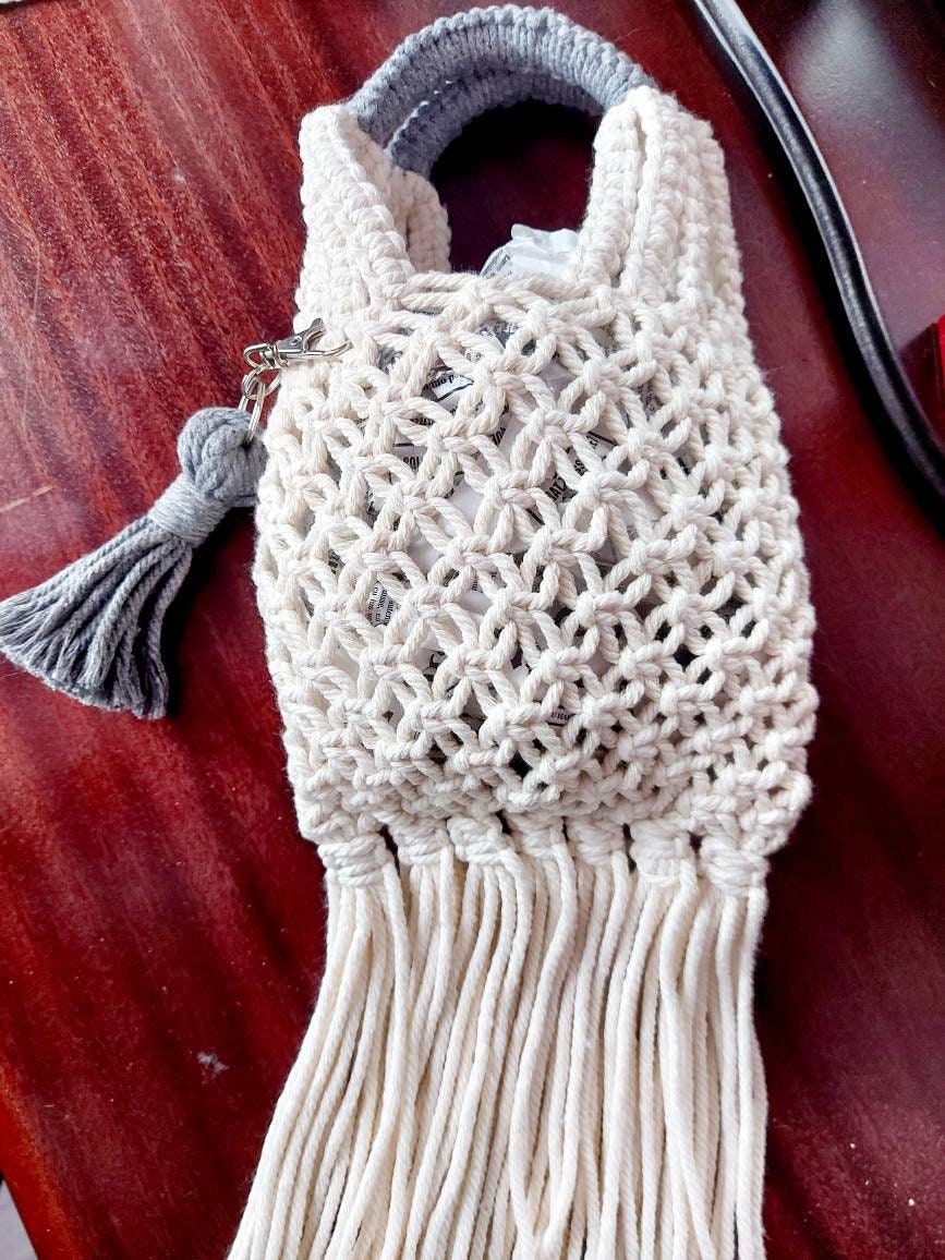 Mini Bag Macrame | Cute Fringe Handbag - Etsy