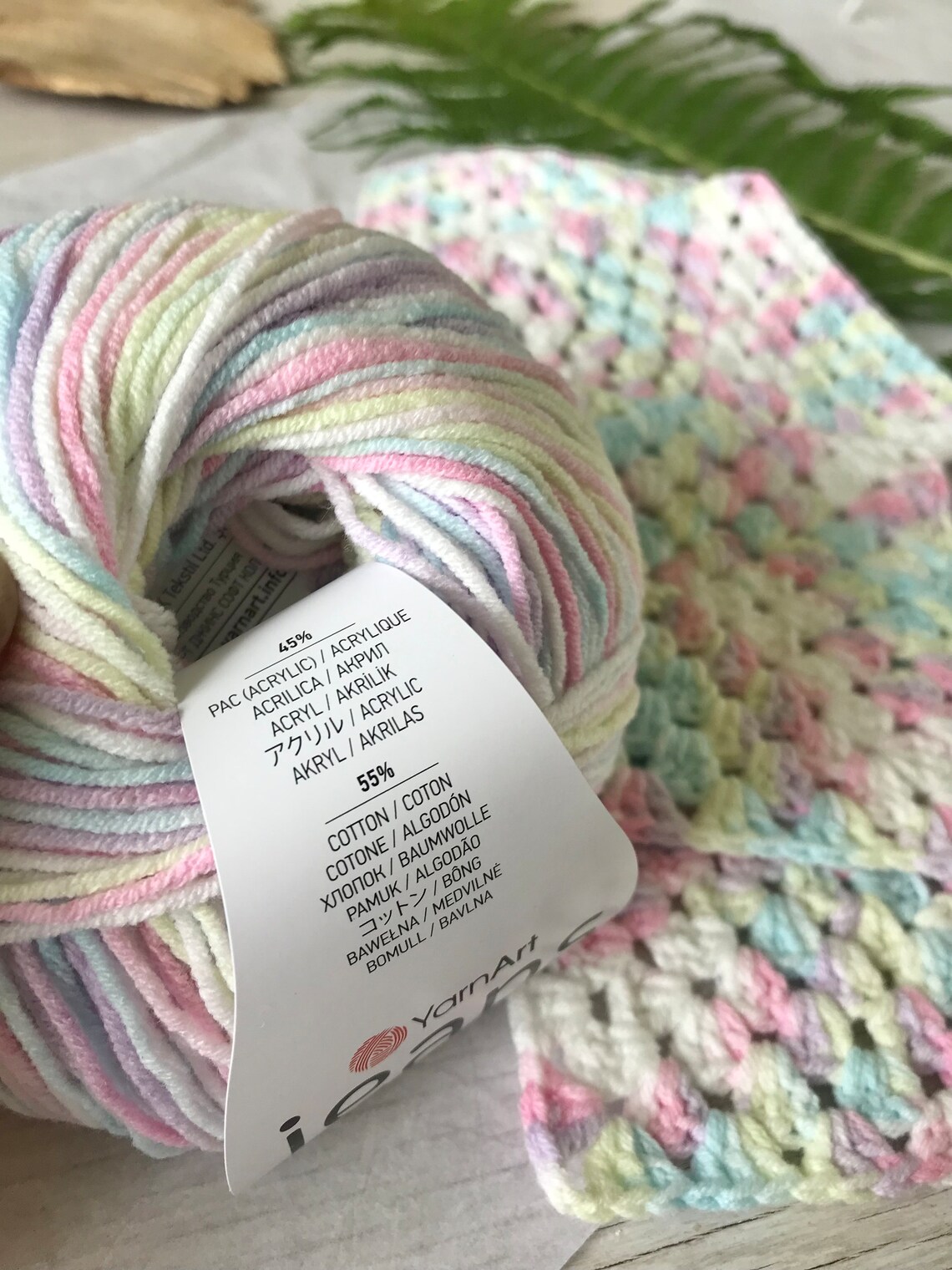 Sets of Ready-made Hand Crocheted Granny Squares, Granny Square Motif ...