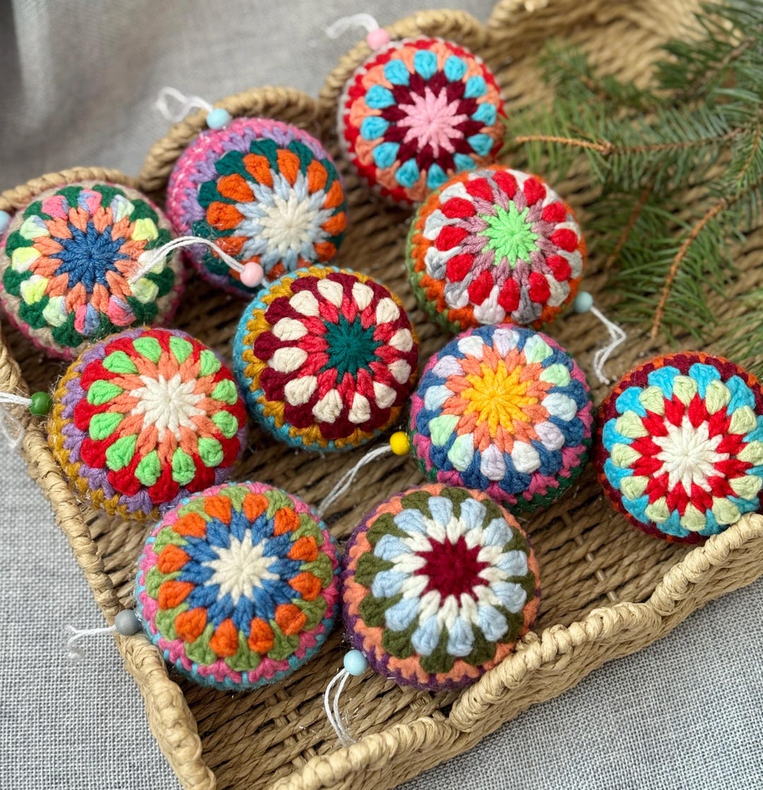 10 Pcs Set Christmas Bubbles, Decoration for Christmas Tree, Cozy Home ...