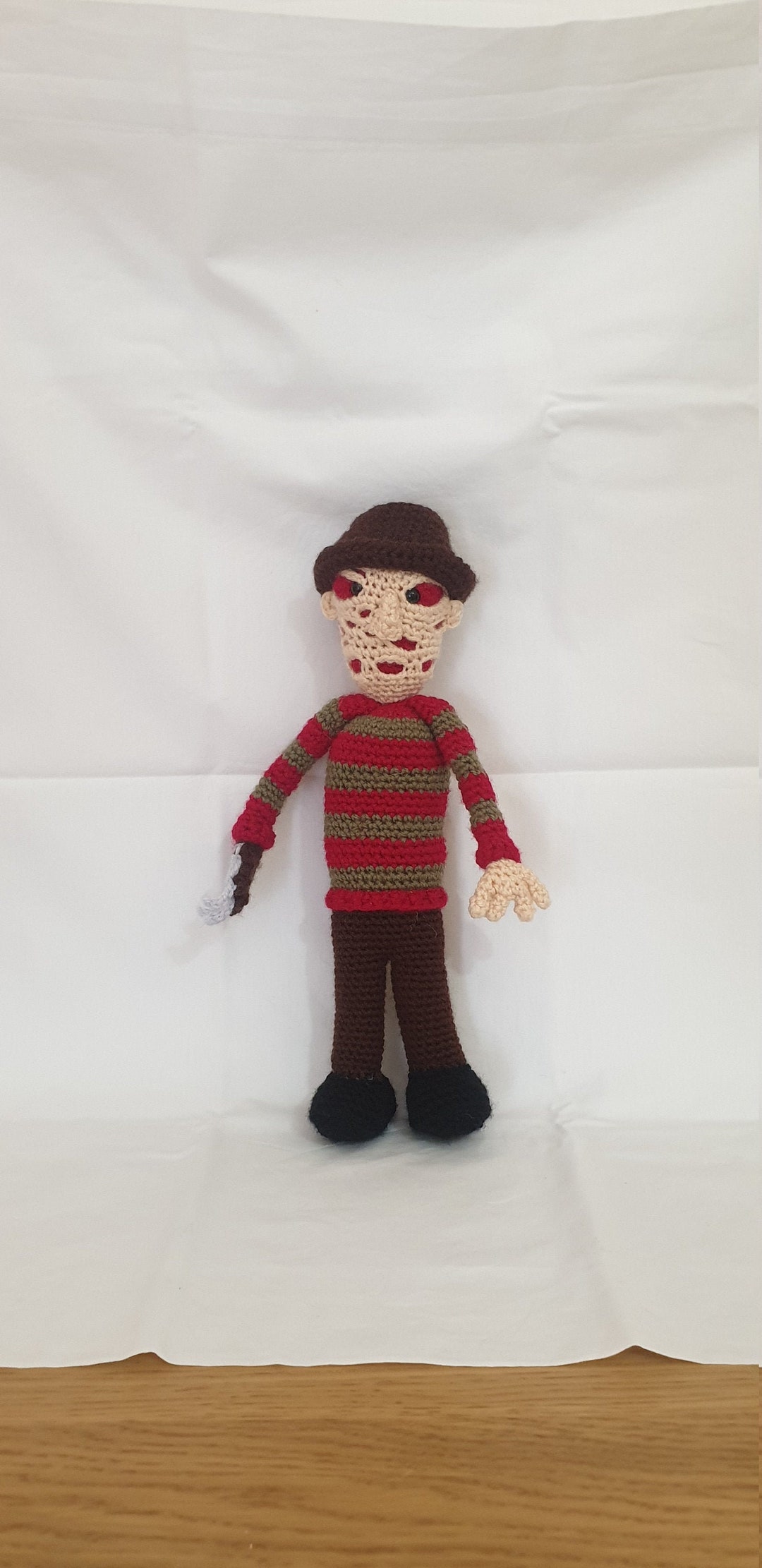 Hand Made Freddy Krueger Poseable Toy - Etsy