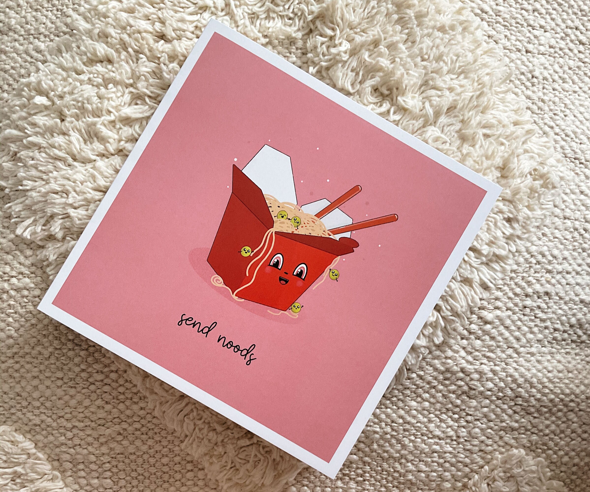 Cheeky noodle card Send noods Valentines Cards for her, Cards for him ...