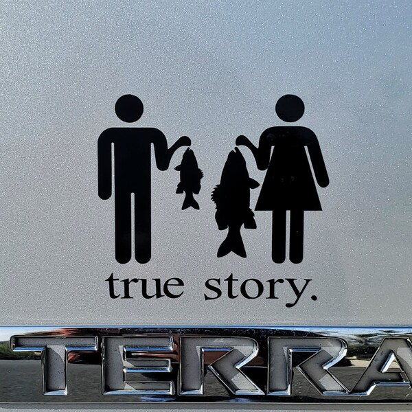 Fishing Decal - Etsy