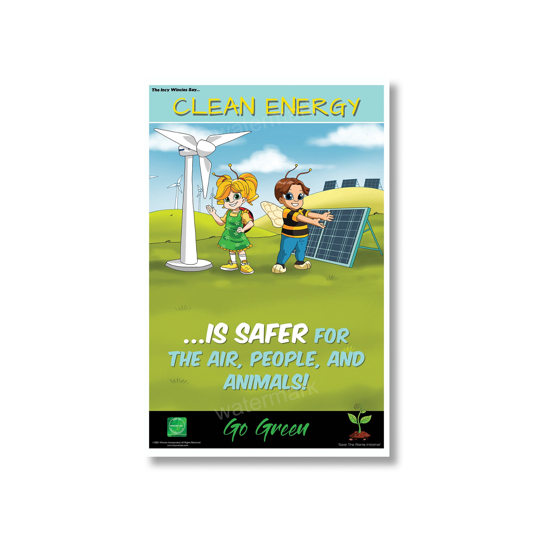 Clean And Green Environment Posters