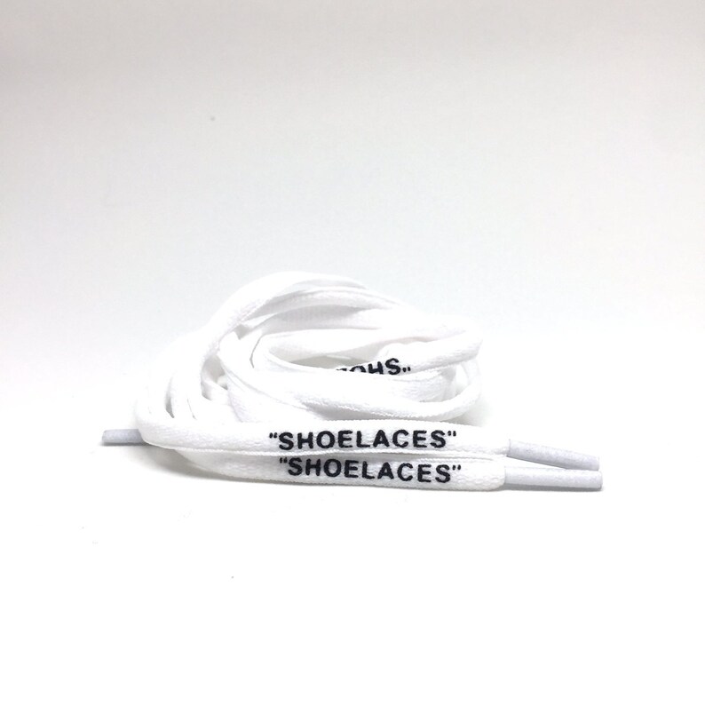 OFF WHITE Shoe Laces Shoelaces Air Jordan 1 Presto Air Max | Etsy