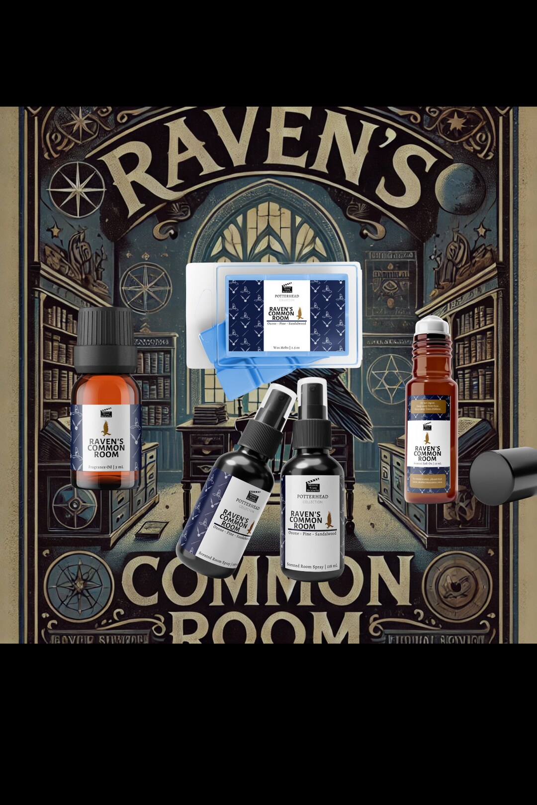 Raven's Common Room Fragrance Oil - Mystical Wizarding House Aroma ...