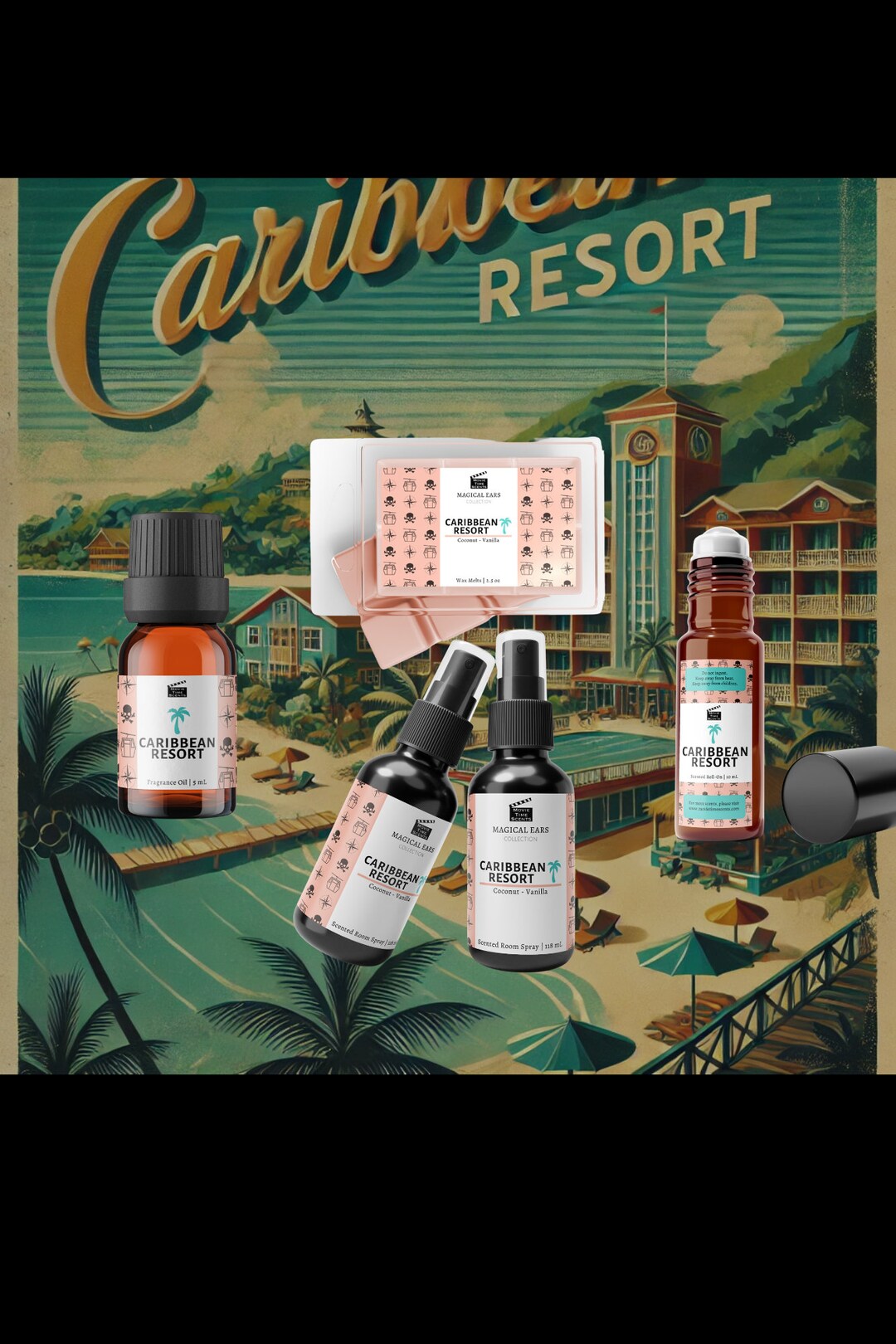 Caribbean Resort Inspired Fragrance Oil - Tropical Paradise Scent ...