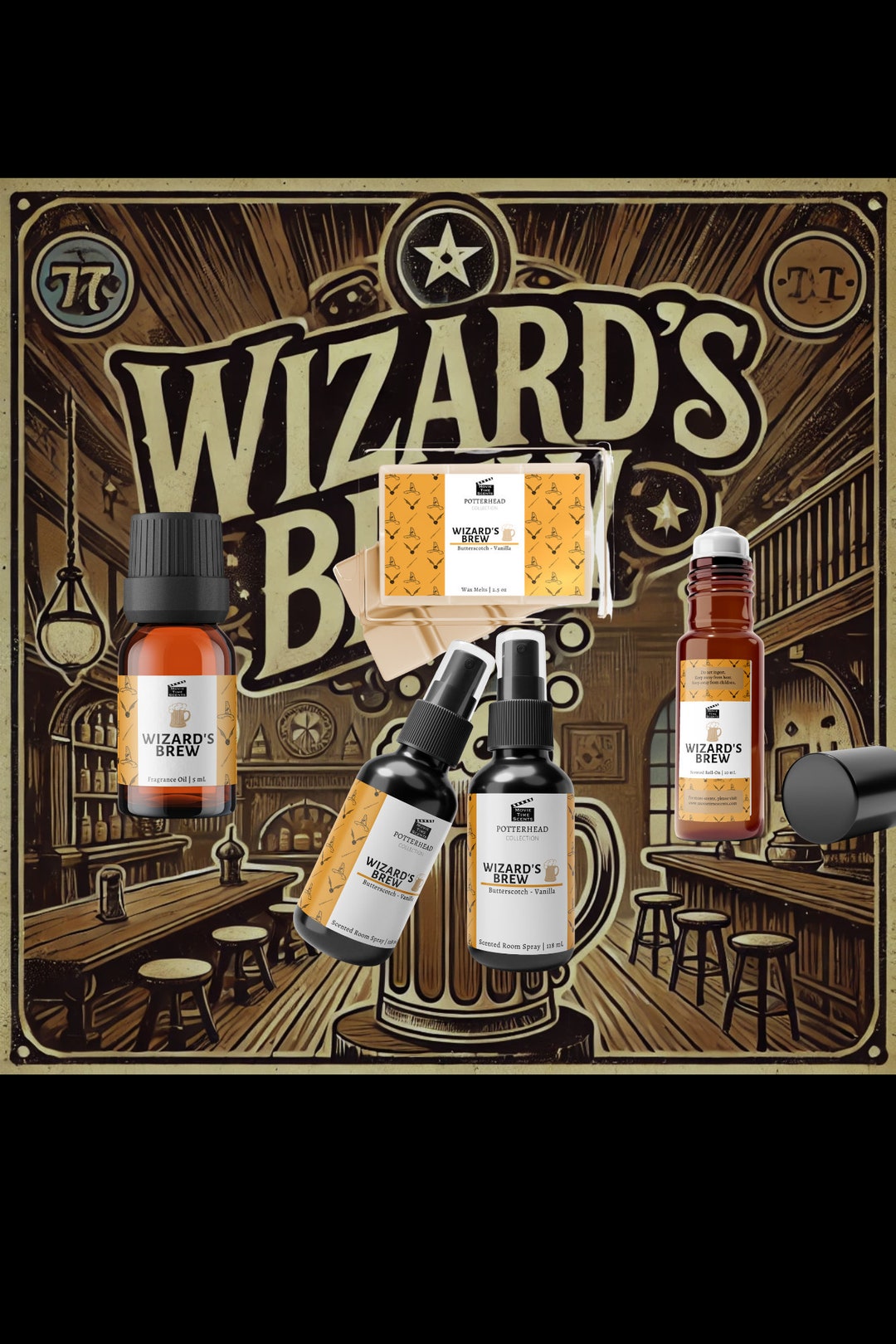 Wizard's Brew Fragrance Oil - Enchanted Potion Aroma, Magical Fantasy ...